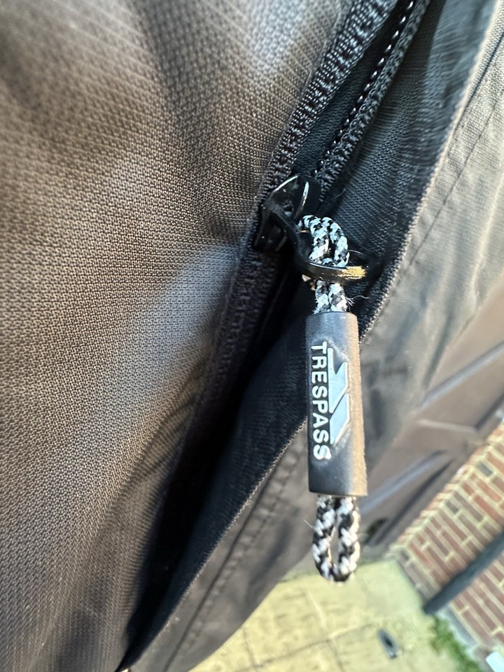 Trespass TP75 Men’s Black Snow Trousers Size 36inches Waist & 30 Inside ...