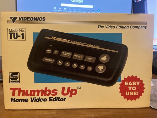Videonics Thumbs Up TU-1 Home Video Editor New Open Box Complete NIB | eBay