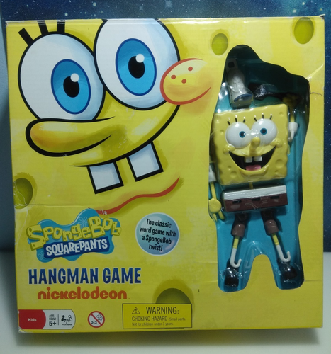 SpongeBob Hangman Game Great Condition And Complete | eBay UK