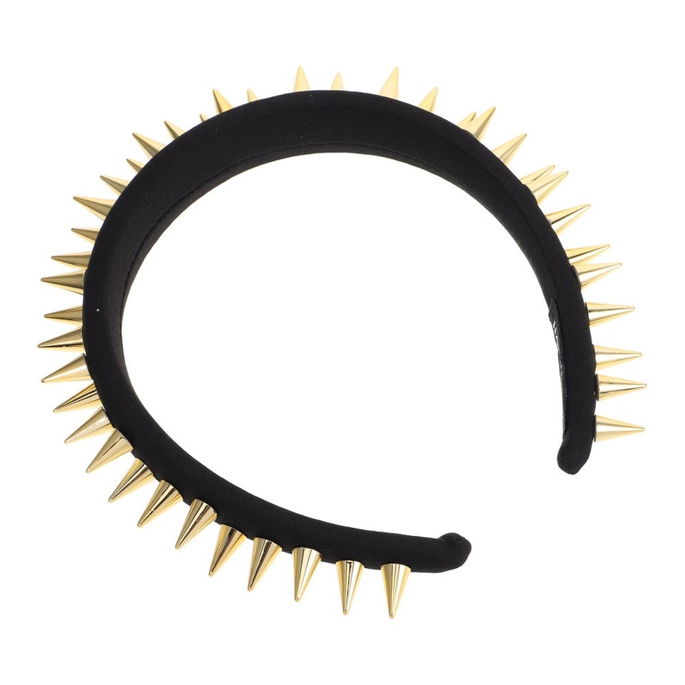 Rivet Punk Spike Headband Studded Hair Band Party Headbands Women ...