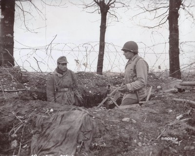 WW2 Photo Captured German Soldier MG42 WWII USA Germany World War Two ...