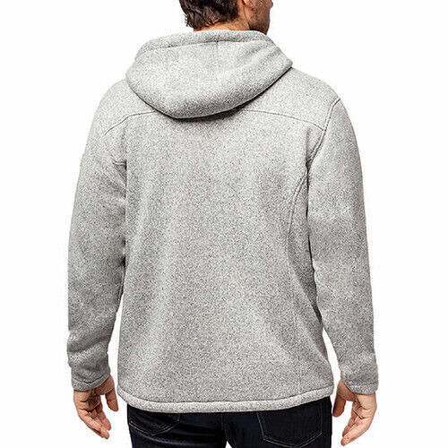 Rugged Elements Men's Fleece-Lined Hoodie GRAY L,XL,XXL & BLACK L,XXL ...