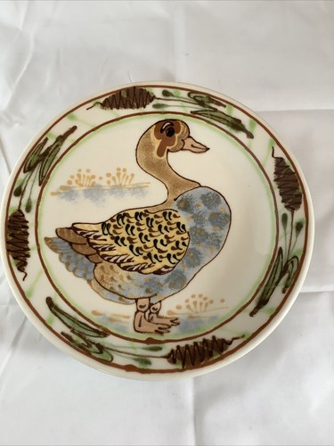Vintage Hand Painted Rothwoman Pottery Duck Serving Dish Plate 10 ...