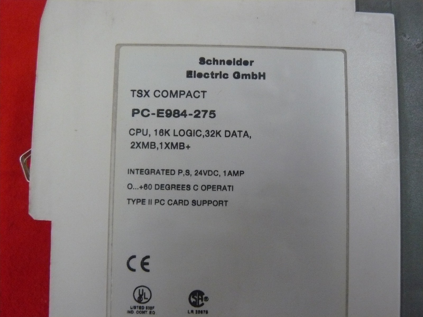 PCE984275 Tested Modicon Compact CPU PC-E984-275 | eBay