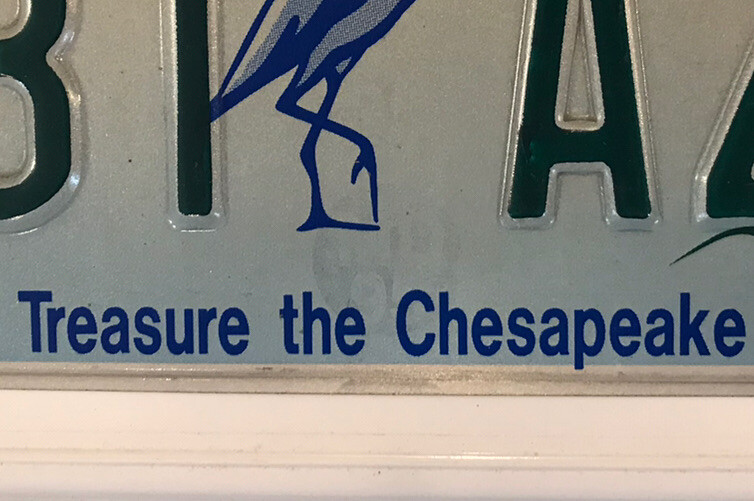 Eastern Shore Maryland License Plates