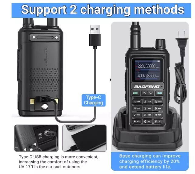 Digital Handheld Radio Scanner Fire Police VHF FM EMS Ham 2 Way ...