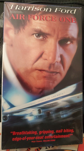 1997 Air Force One VHS Movie Harrison Ford 1st Press White Watermark ...
