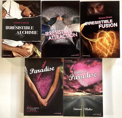 IRRESISTIBLE ALCHIMIE 1 à 3 PARADISE 1 et 2 Elkeles roman livre New ...