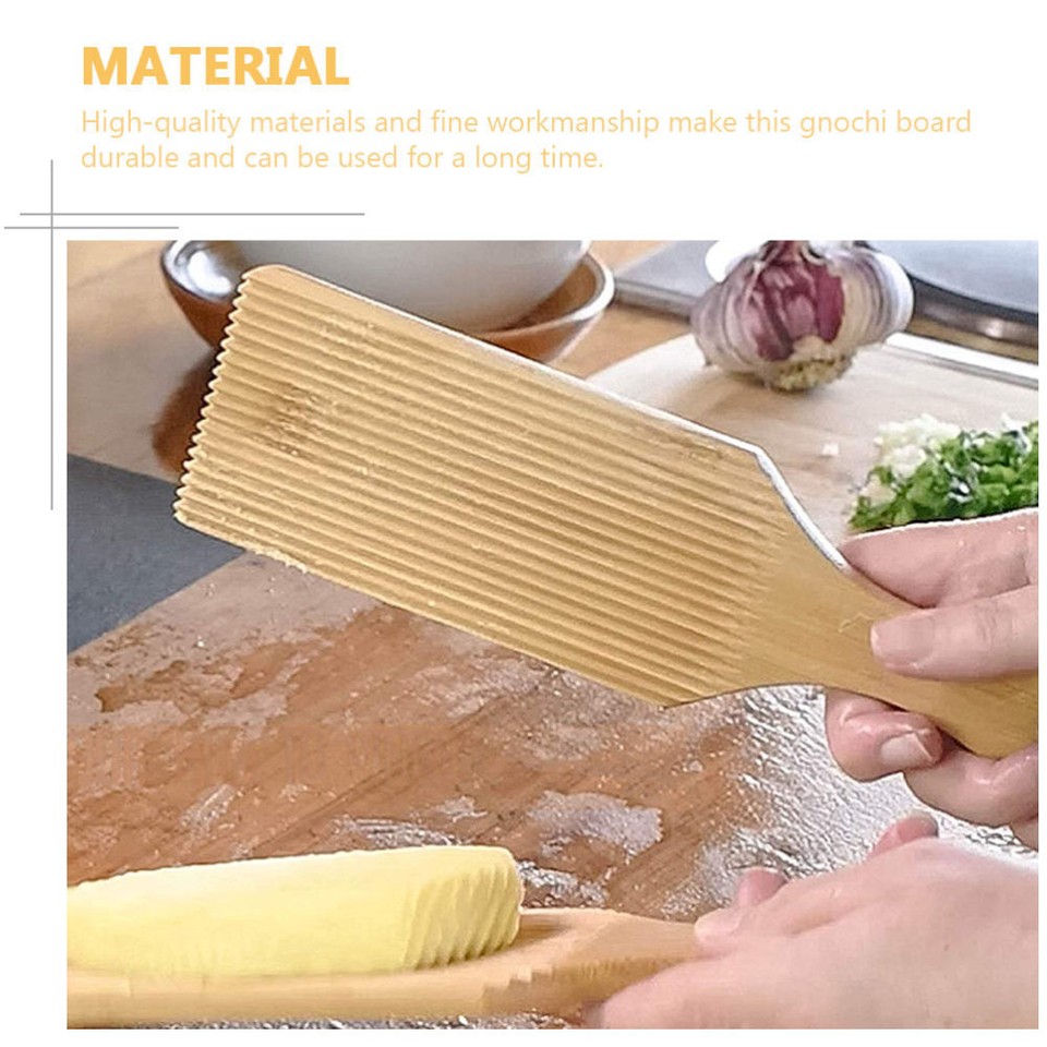 1 Set Pasta Board Homemade Pasta Tools Wood Pasta Board Gnocchi Board ...