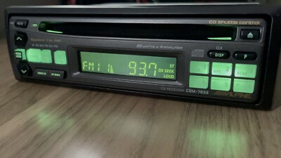 ALPINE OLD SCHOOL CDM-7833 VINTAGE CAR AUDIO STEREO CD IN DASH UNIT ...