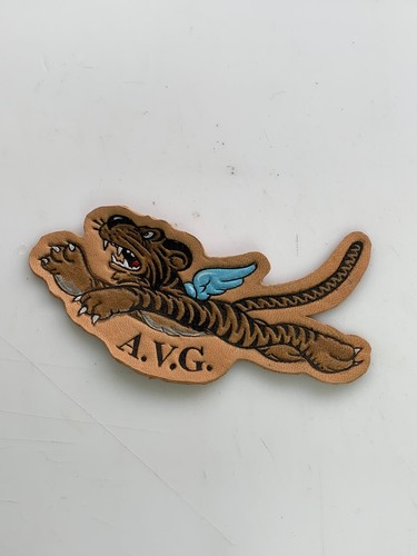 USAAF USAAC WWII WW2 Flying Tigers AVG Leather patch P40 - Repro | eBay