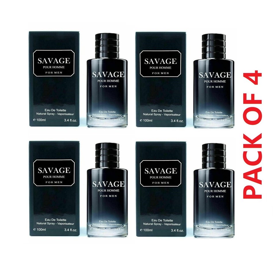 Savage For Men | Impression of Sauvage | Men's Eau De Toilette 100 ml/3 ...