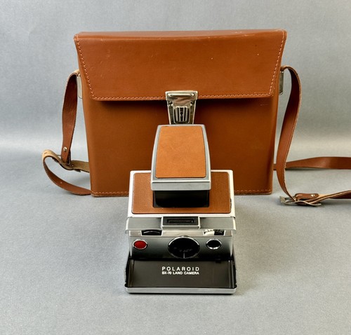 vintage Polaroid sx-70 land camera with case | eBay