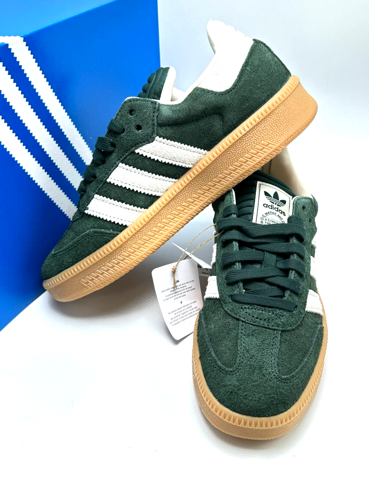 ADIDAS Originals Samba XLG Shadow Green Chalk White JI3198 Men's Shoe ...