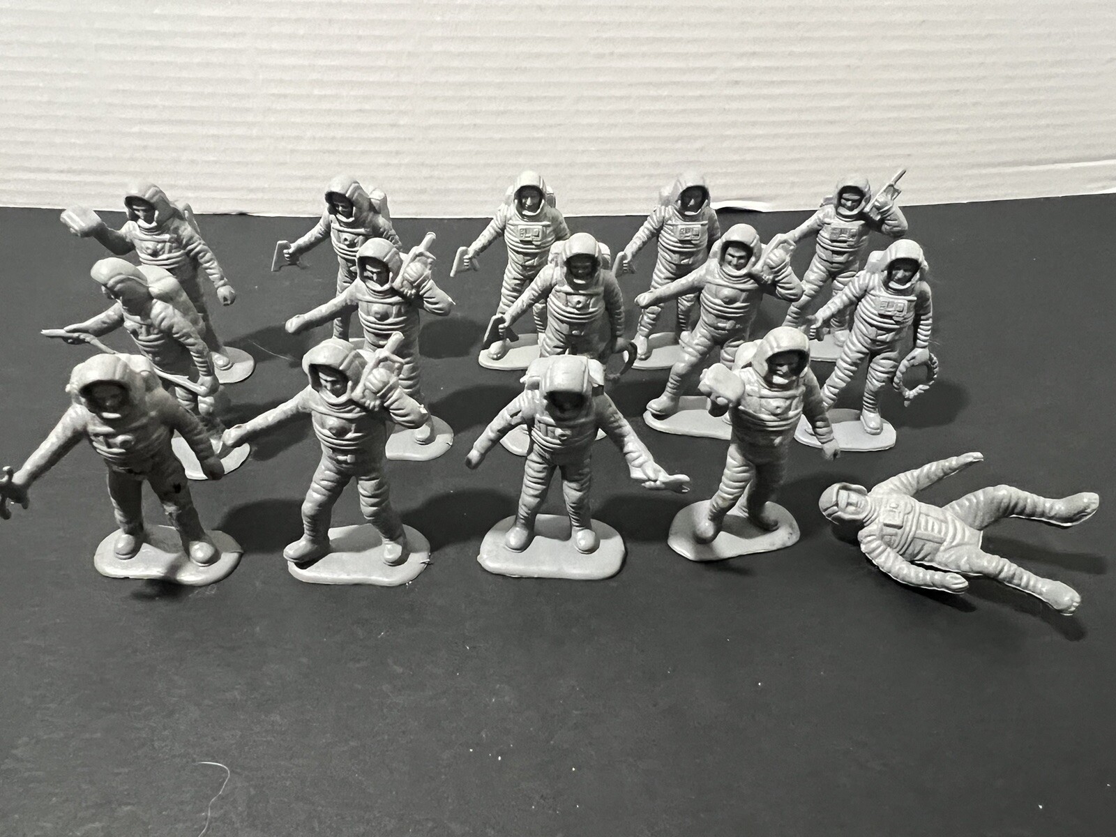 Vintage 1960's Marx Fireball XL5 Spacemen figures Lot of 15 | eBay
