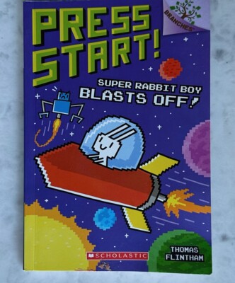 ACTION AND ADVENTURE BOOK- PRESS START! SUPER RABBIT BOY BLASTS OFF! 🚀👾 ...