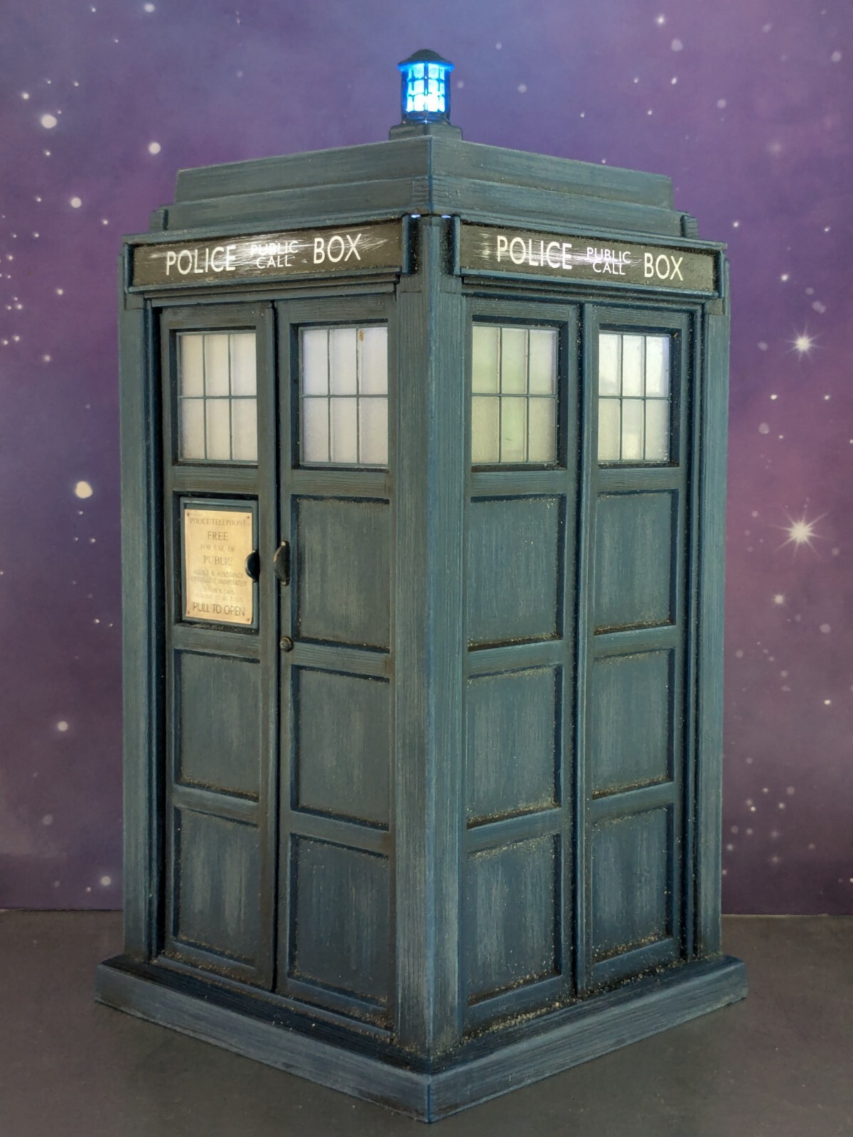 9th 10th Time War Doctor Who TARDIS Light Sound Electronic Flight ...