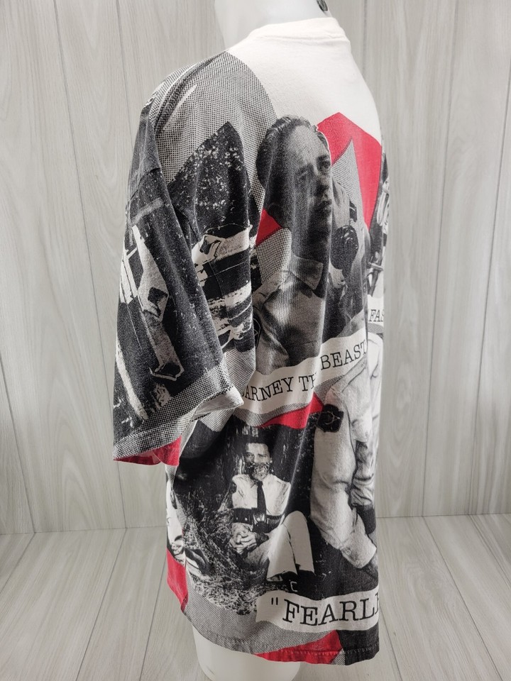 Vintage 1992 Barney Fearless Fife Mayberry All Over Print T shirt 2XL ...