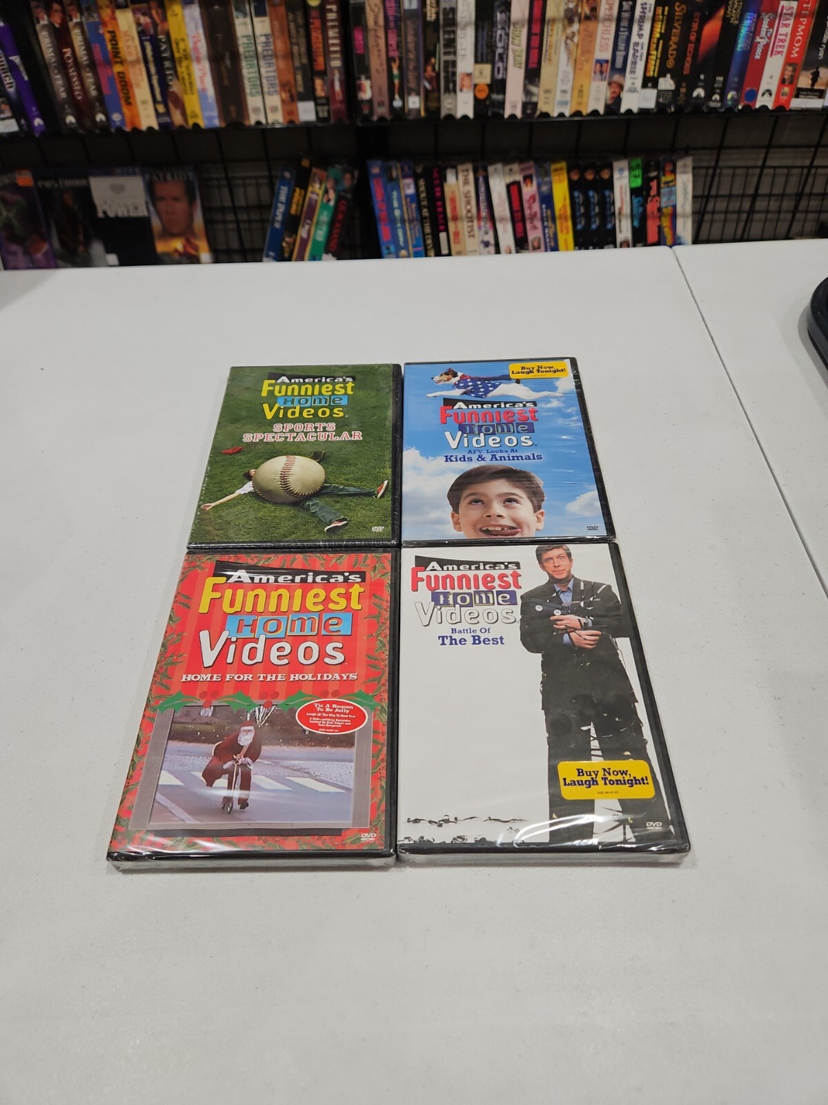 America's Funniest Home Videos LOT OF 4 TOTAL Sports Spectacular ETC ...