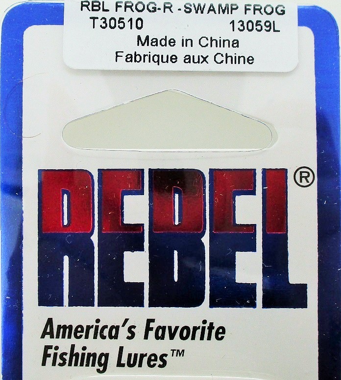 (3) Rebel Lures Topwater Frog-R Bait Swamp Frog T30510 #90ND Brand New ...