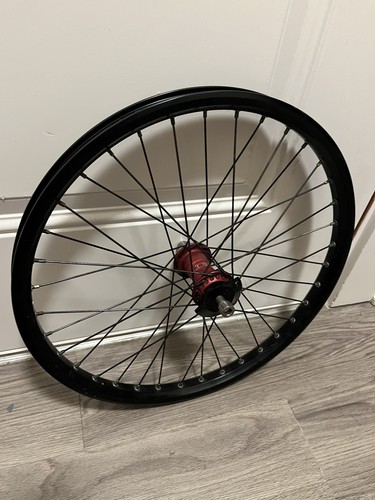 Madera Pilot V2 Front Hub Sun Envy Front Rim Red Black Wheel 20” Bmx ...