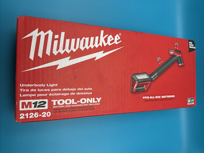 Milwaukee M12 2126-20 1200 Lumens Underbody Magnetic Articulating LED ...