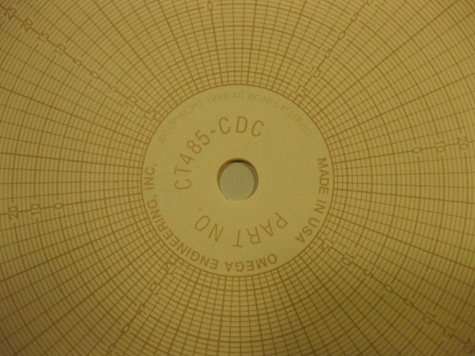 Omega Engineering CT485-CDC Circular Chart (Pack of 20) | eBay
