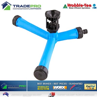 Wobble Tee Genuine Sprinkler New Aussie Model Water Saving Grass Lawn ...