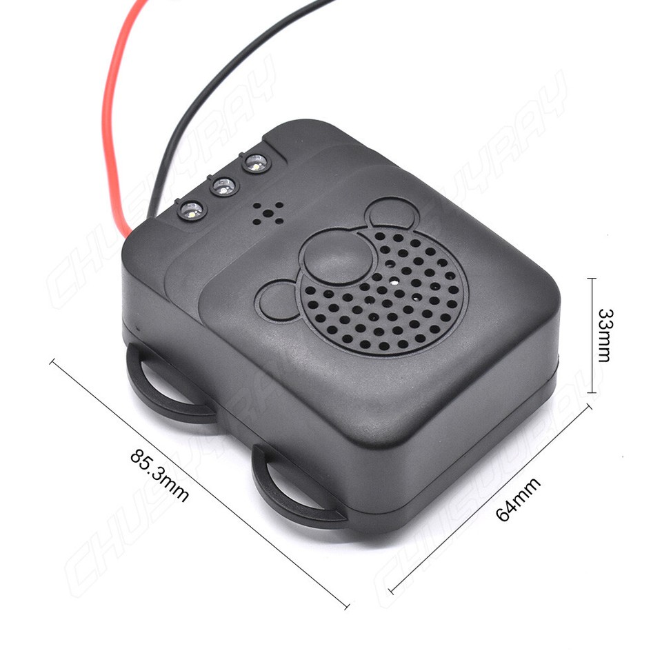 12V Ultrasonic Mouse Repeller for Car Engine Rat Rodent Pest Animal ...