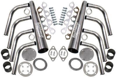 NEW LAKE STYLE HEADER KIT,BBF 429-460CI,4" COLLECTORS,FITS BIG BLOCK ...