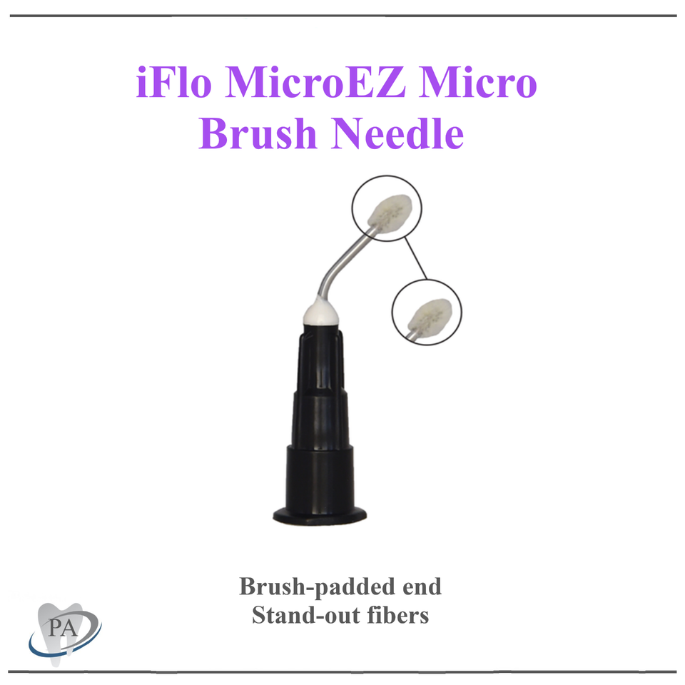 Dental Infusor Applicator Tips Pre-Bent Brush, Endo 19Ga, Intra -Oral ...