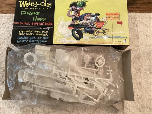 HAWK~WEIRD OHS~DRAG HAG~BABE~CAR-ICKY-TURES~PLASTIC CHARACTER MODEL KIT ...