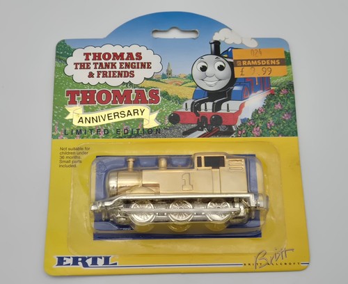 Thomas The Tank Engine Anniversary Limited Edition Gold Train ERTL | eBay