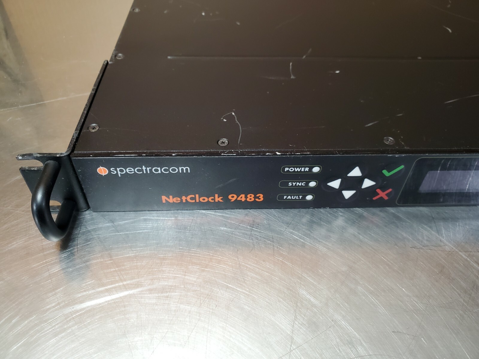 Spectracom NetClock 9483 Time Server/Master Clock Option 08 09 ~60 Day ...