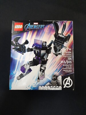 LEGO 76204 Marvel Avengers Black Panther Mech Armor 124 pieces NEW | eBay