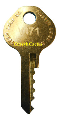 Master Lock Padlock 1525 1585 2010 2076 Control Key OEM Original Master ...