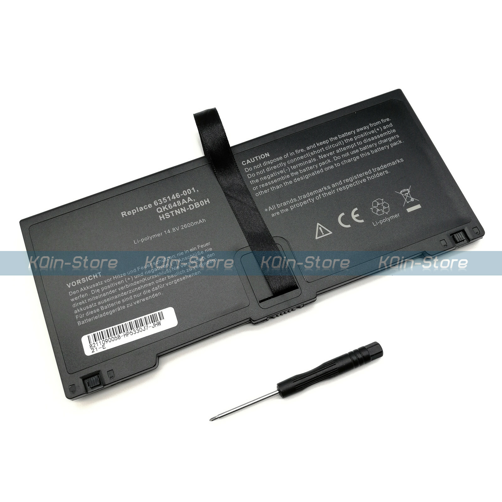 New FN04 Battery for HP ProBook 5330m HSTNN-DB0H 635146-001 QK648AA ...