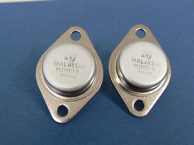 ST MJ11015 Silicon PNP Darlington Power Transistor Lot mit 2 Stk. | eBay