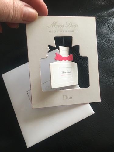 Carte publicitaire - advertising card - Miss de Christian Dior | eBay