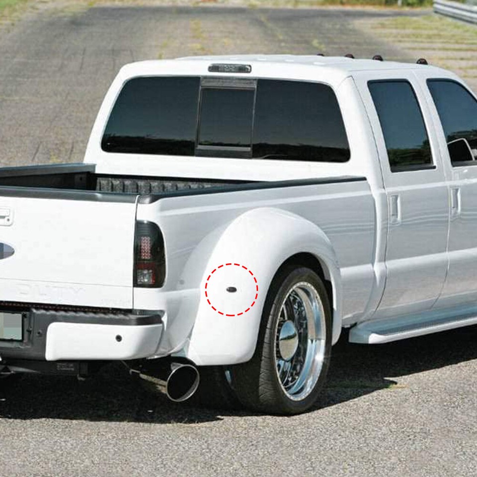 Smoke LED Side Marker Light Fender Dually Bed For F350 Ford F450 F550 ...