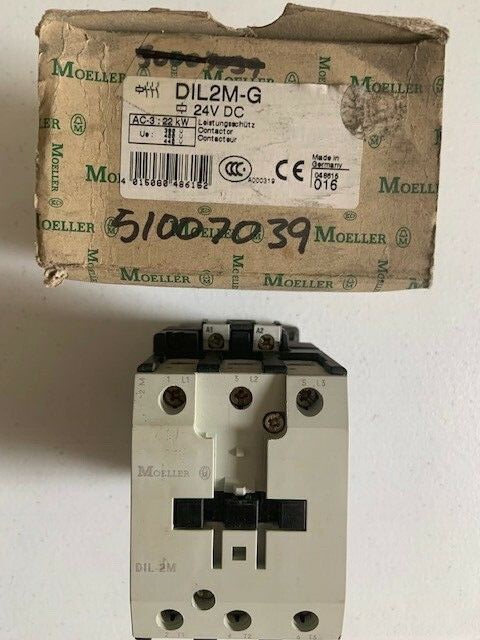 Moeller DIL2M-G DC Contactor 3P 90Amp 24VDC DIL2MG New | eBay