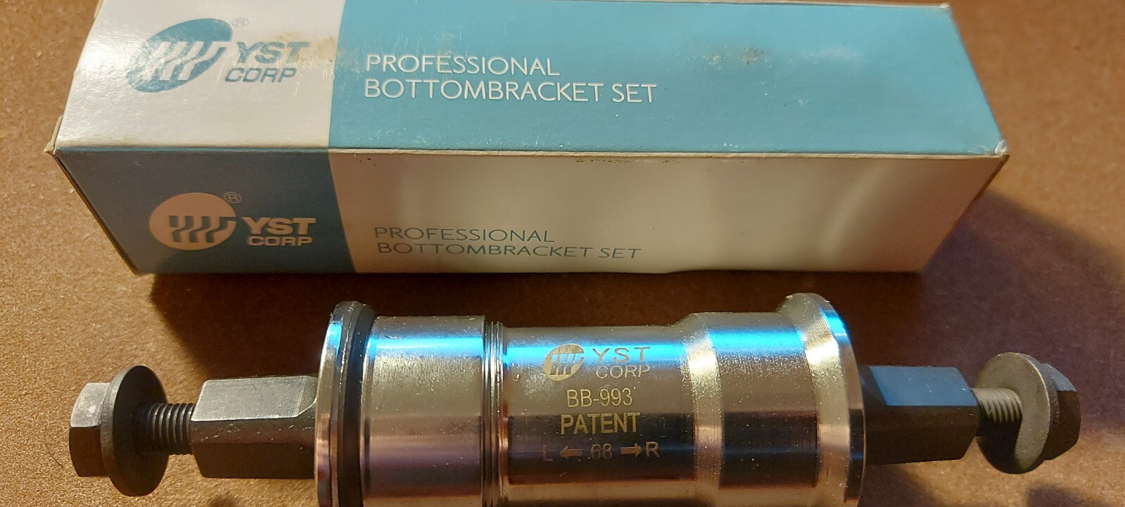 YST Threadless Repair Bottom Bracket - Square Taper - 68 X 119mm High ...