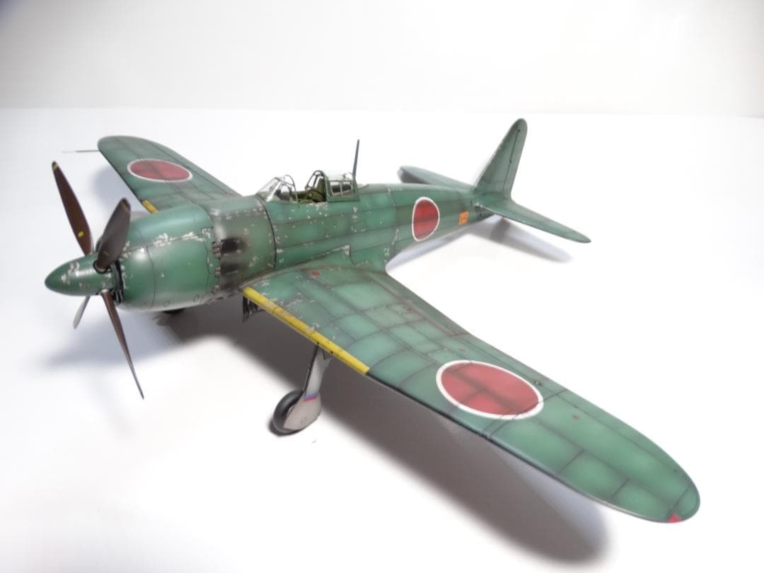 Painted FineMolds 1/48 Mitsubishi A7M1 Reppu Prototype Carrier Fighter ...