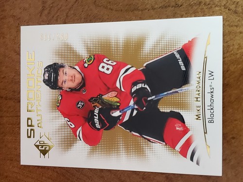 2021-22 Upper Deck SP Rookie Authentics Gold #138 Mike Hardman 092/399 ...