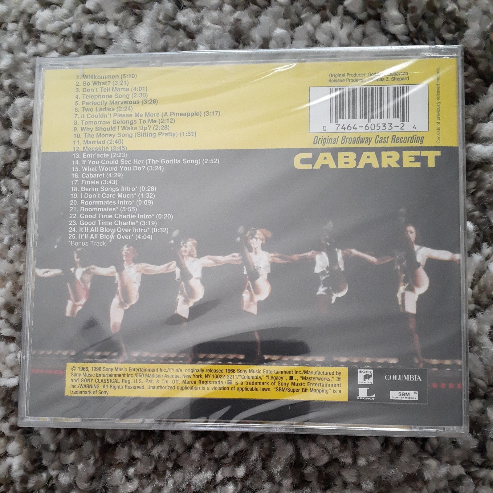Cabaret [Original Broadway Cast] [Bonus Tracks] [Remaster] by Jill ...