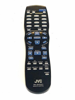 JVC Remote Control RM-SXV037K Fully Working! (B55) (2a) | eBay