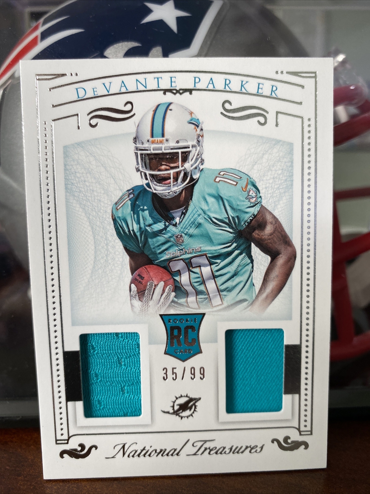 2015 Panini National Treasures Devante Parker RC Patch /99 Pats | eBay