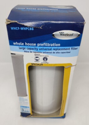 Whirlpool Whole House Prefiltration Large Capacity Universal System ...