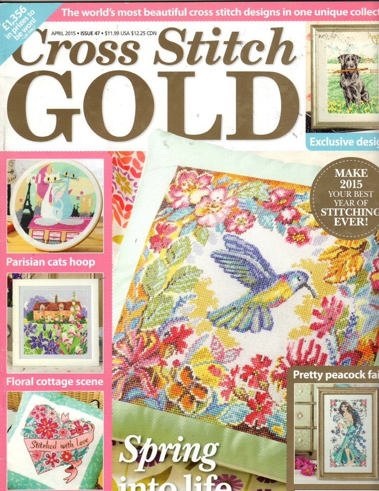 CROSS STITCH GOLD MAGAZINE - counted cross stitch - CHOOSE YOUR ISSUE ...