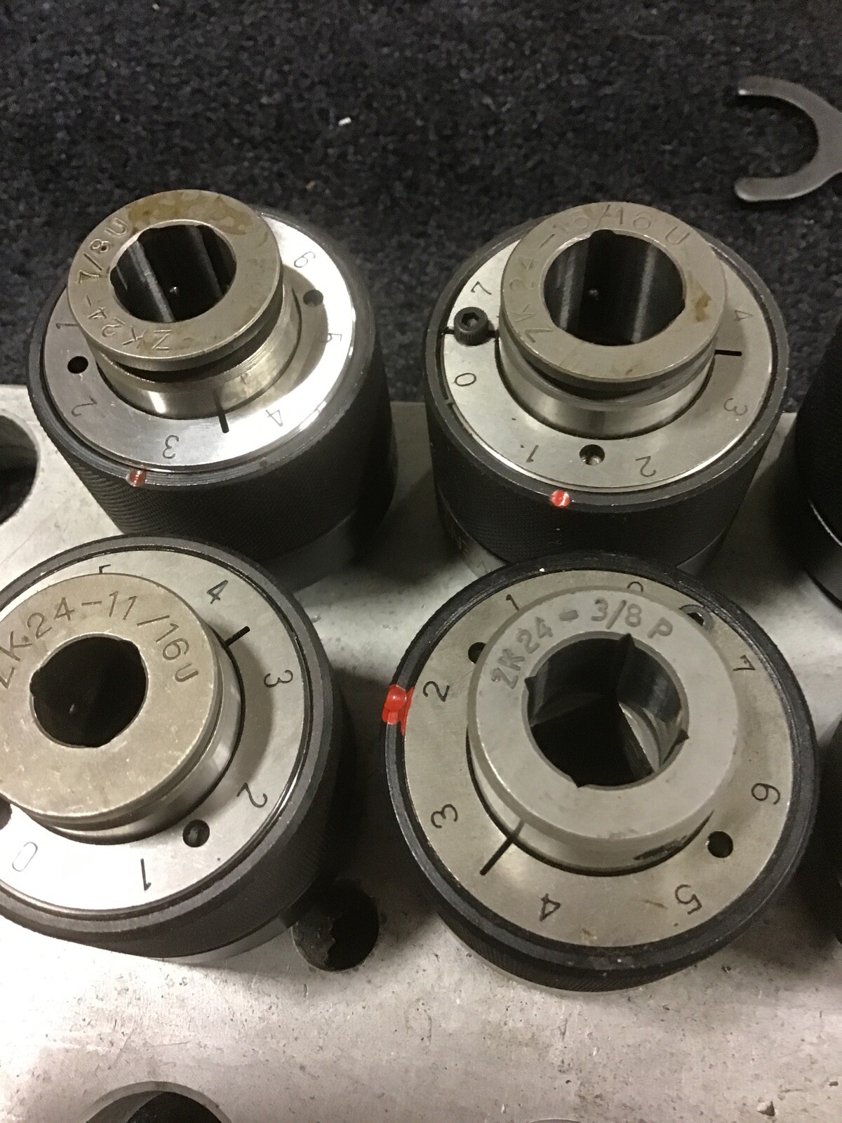 Nikken-Coventry ZK24 tapper collets ( Lot Of 8 )Current Models | eBay